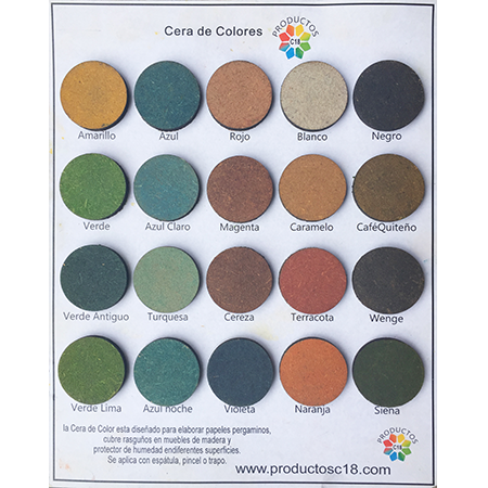 Cera de Color – Productos C18